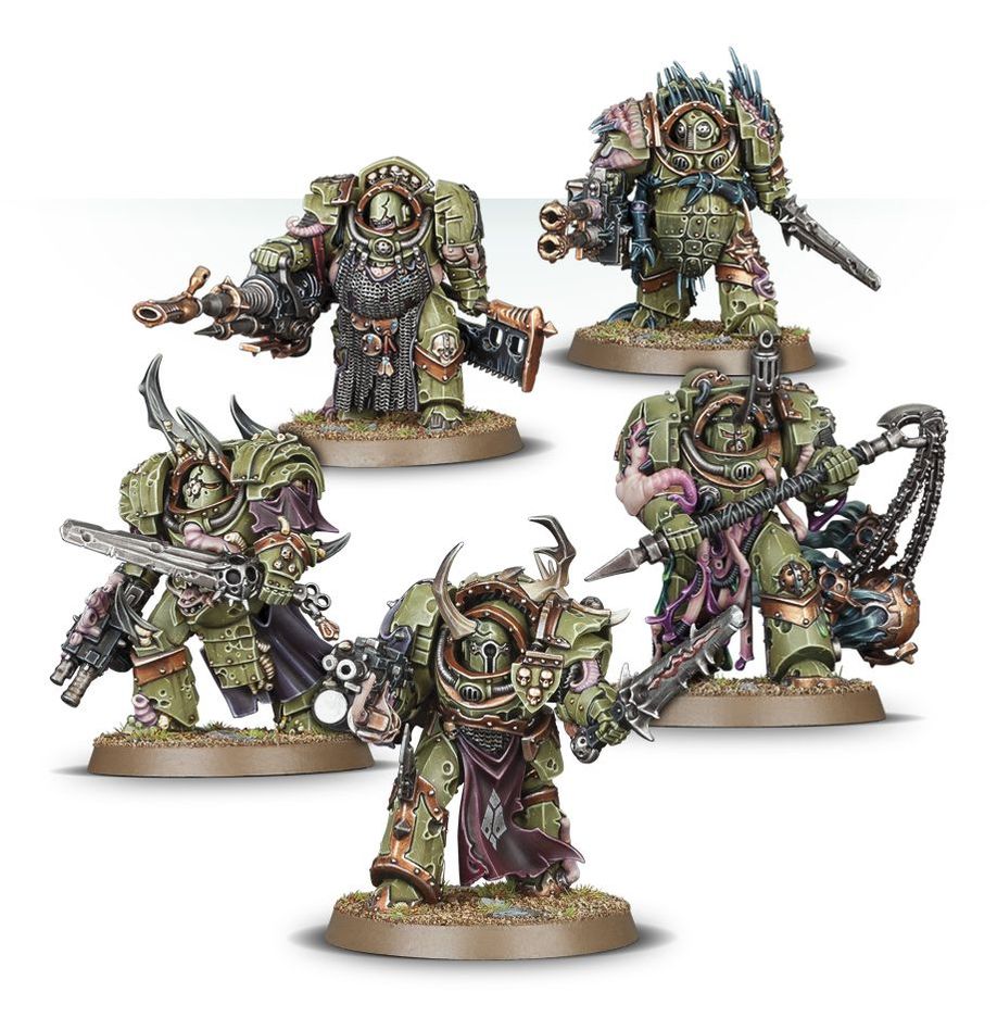 40K DEATH GUARD BLIGHTLORD TERMINATORS – Arkain Hobbies & Games